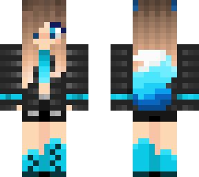 Blue Wolf | Minecraft Skin