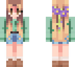 cute uggs girl | Minecraft Skin