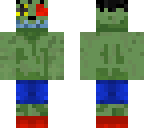 Prettifun Funhouse Skeleton | Minecraft Skin