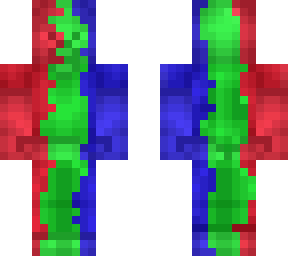 RGB Steve | Minecraft Skin