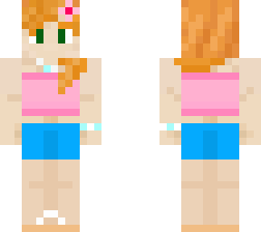 Bahamas Summer Vacation BPS Alex (2025 Retexture) | Minecraft Skin