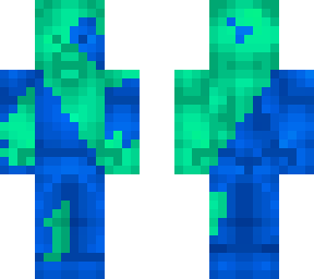 Elder Blue Plague Steve - Steve Saga Skin Contest | Minecraft Skin