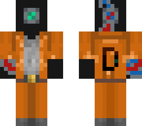 scp d class | Minecraft Skins