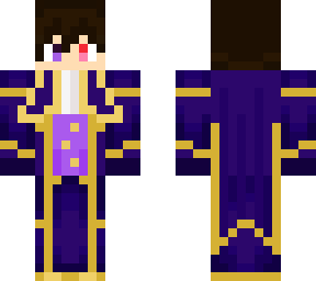 Lelouch Code Geass | Minecraft Skin