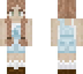 overalls girl | Minecraft Skin