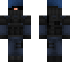 SCP: Foundation | Mobile Task Force "MTF" - Commando | Minecraft Skin