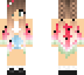 strawberry girl | Minecraft Skins