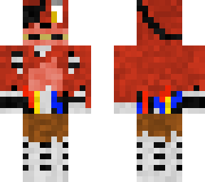 Withered Foxy | Minecraft Skin