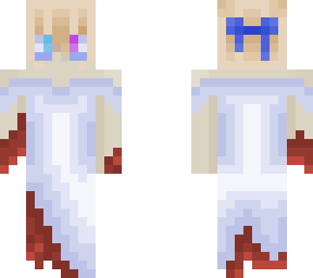 A Few Minutes Before dying Crying Ghost Girl | Minecraft Skin