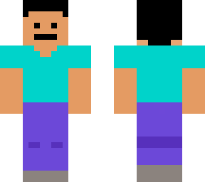 Black Steve | Minecraft Skin