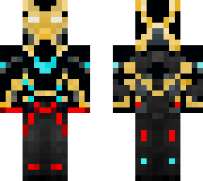 Ironman - Savitar - Galaxy/Annis | Minecraft Skin