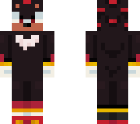 shadow the hedgehog | Minecraft Skins