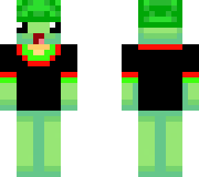 Wudo red and green T-shirt | Minecraft Skin