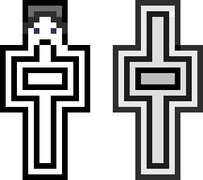 Zebra with round stripes - 2 | Minecraft Skin