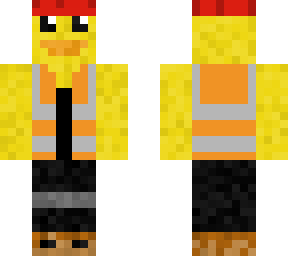 Builder duck | Minecraft Skin