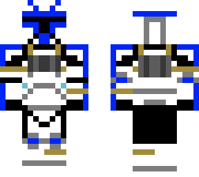 Captain Rex Tactical Gear | Minecraft Skin