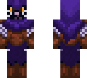Cowled Witch Cat | Minecraft Skin