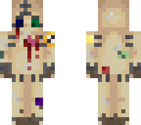 FTSSKINS HH (killer) VOODOO ZOMBIE | Minecraft Skin