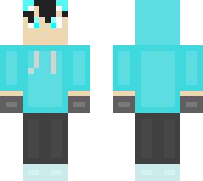 Glacier Ears with hood | Minecraft Skin