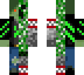 new zombcreep22 4 pixels | Minecraft Skin