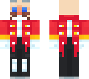 Doctor Eggman | Minecraft Skin