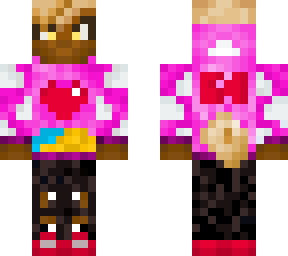 Humanized Lykos valentines day edition | Minecraft Skin