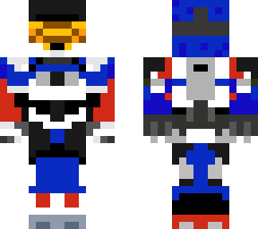 Pepsi Man (Halo Infinite HCS Winter Armour) | Minecraft Skin
