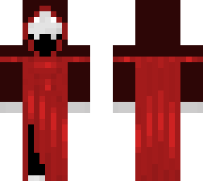 hooded skull masquerade | Minecraft Skin