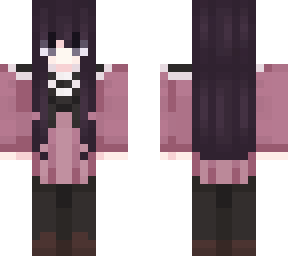 Kaoruko waguri school uniform (CLASSIC SKIN) | Minecraft Skin