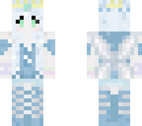 Blue Princess Fairy | Minecraft Skin