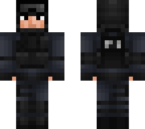 Classic LAPD | Special Weapons and Tactics "SWAT" - Var.2 | Minecraft Skin