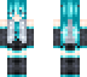 Hatsune Miku | Minecraft Skin