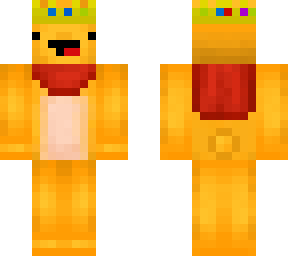 poh with technos crown | Minecraft Skin