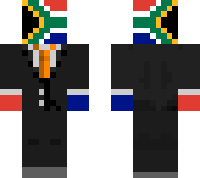 South Africa Countryball Human | Minecraft Skin