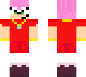 valentine's amy (sonic rumble) | Minecraft Skin