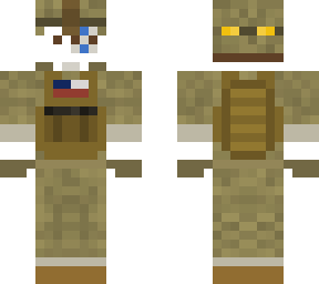 American tau | Minecraft Skin
