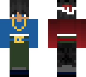 blue mappic | Minecraft Skin