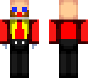 Classic Dr Eggman Remastered | Minecraft Skin