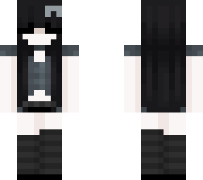 Cute emo girl | Minecraft Skin