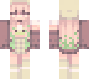 cute frog girl | Minecraft Skins