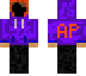 Purple hacker | Minecraft Skin