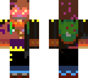 Squiddo and Ashswagg fusion | Minecraft Skin