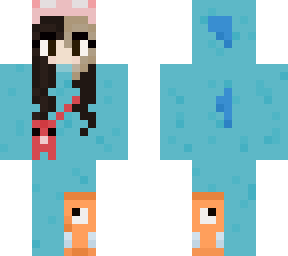 Hangyodon onesie girl skin | Minecraft Skin