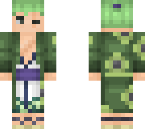zoro wano | Minecraft Skins