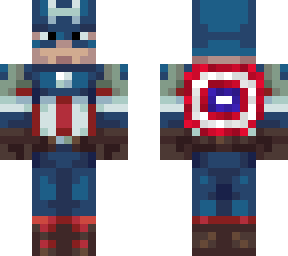 Captain America | Minecraft Skin