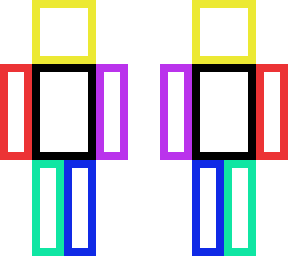 color mix | Minecraft Skin