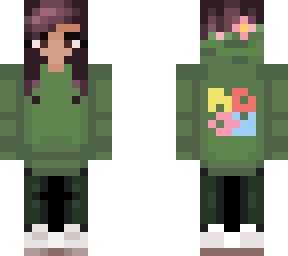 Flower Girl *Roses* | Minecraft Skin