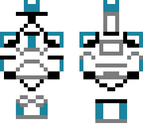 Howzer Unit Clone Trooper | Minecraft Skin