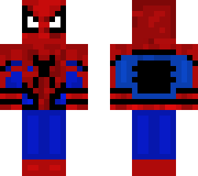 Spirderman/Peter parker | Minecraft Skin
