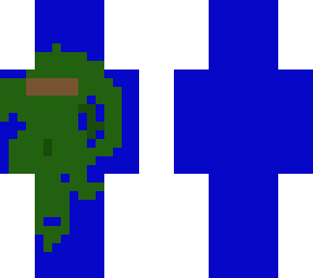 beating minecraft in only water update | Minecraft Skin